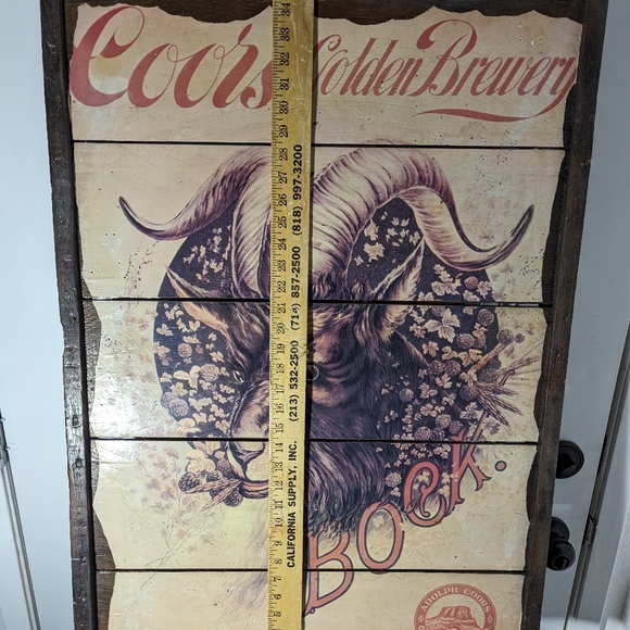 Coors | Art | Vintage Rare Coors Raisin Rack Golden Brewery Colorado ...